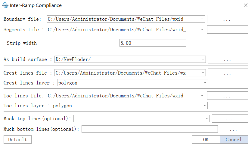 Inter-Ramp Compliance · LiDAR360 User Guide